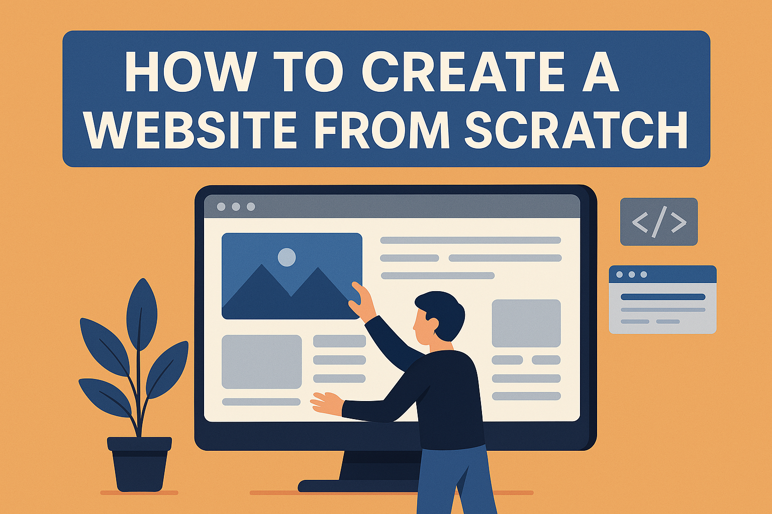 How to Create a Website from Scratch - Web Hosting Blog by Bisup